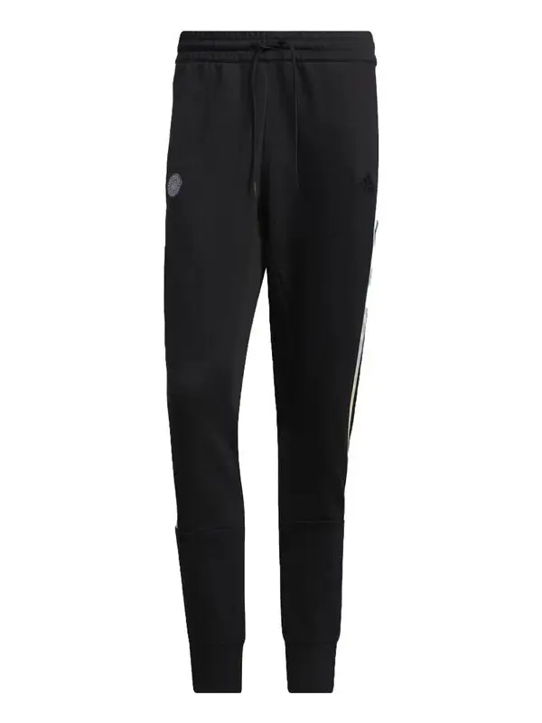 Adidas X Donovan Mitchell Striped Track Pants - Black