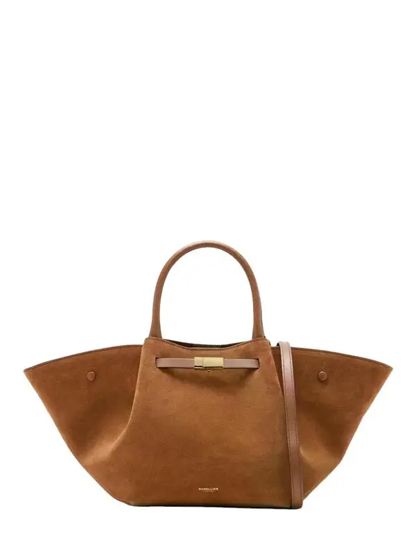 DEMELLIER Top Handle Tote Bag - Brown
