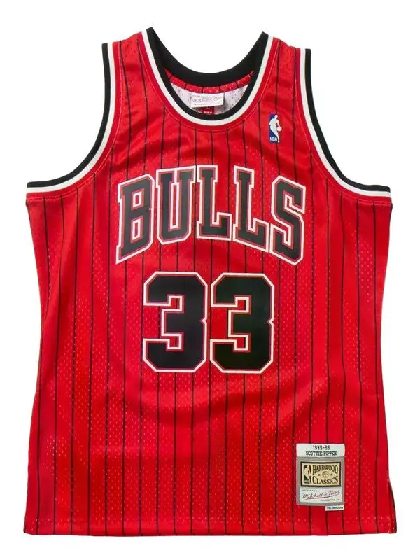 Mitchell & Ness Scottie Pippen Jersey - Red