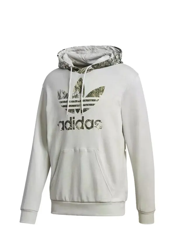 Adidas Camo Print Hoodie - Neutrals