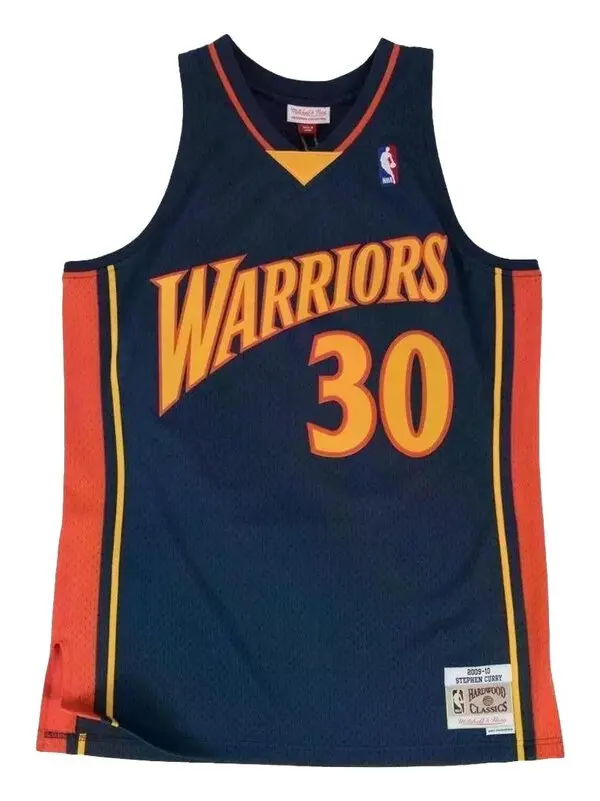 Mitchell & Ness X Nba Stephen Curry Swingman Road Jersey - Blue