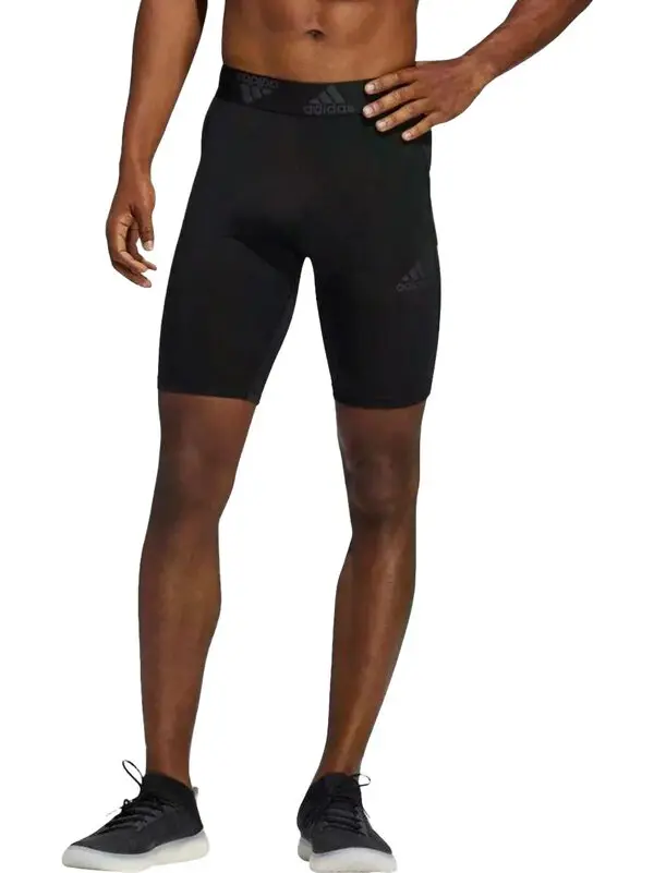 Adidas Techfit 3-stripes Shorts - Black