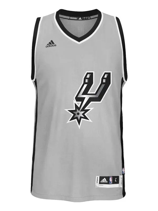 Adidas V-neck Swingman Jersey - Grey