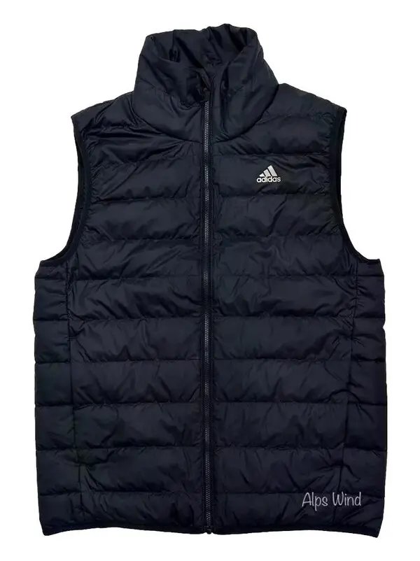 Adidas Logo-detail Gilet - Blue