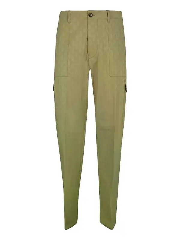 Etro Multiple-pocket Trousers - Green