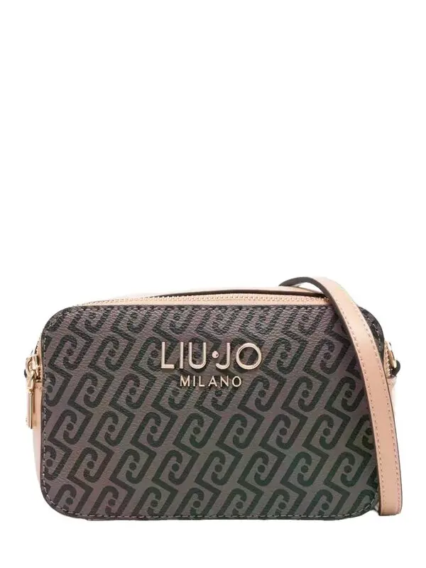 Liu Jo Monogram Cross Body Bag - Brown