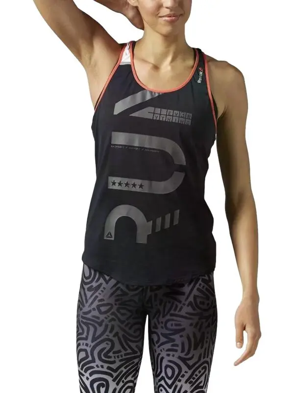 REEBOK One Series Running Activchill Tank Top - Black