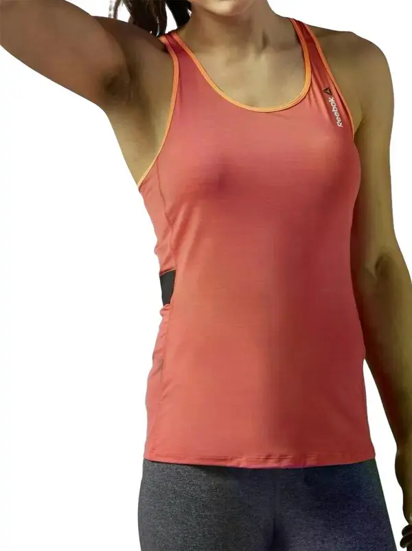 REEBOK Activechill Racerback Tank Top - Red