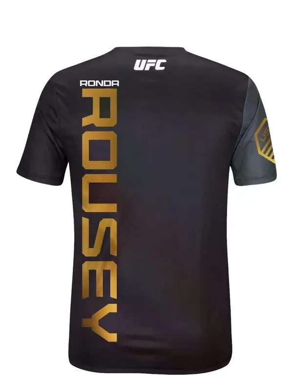 REEBOK Ufc Fighter Ronda Rousey Round-neck T-shirt - Black