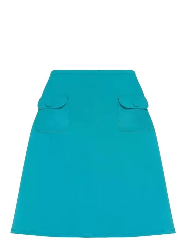 ERES Mini A-line Skirt - Blue