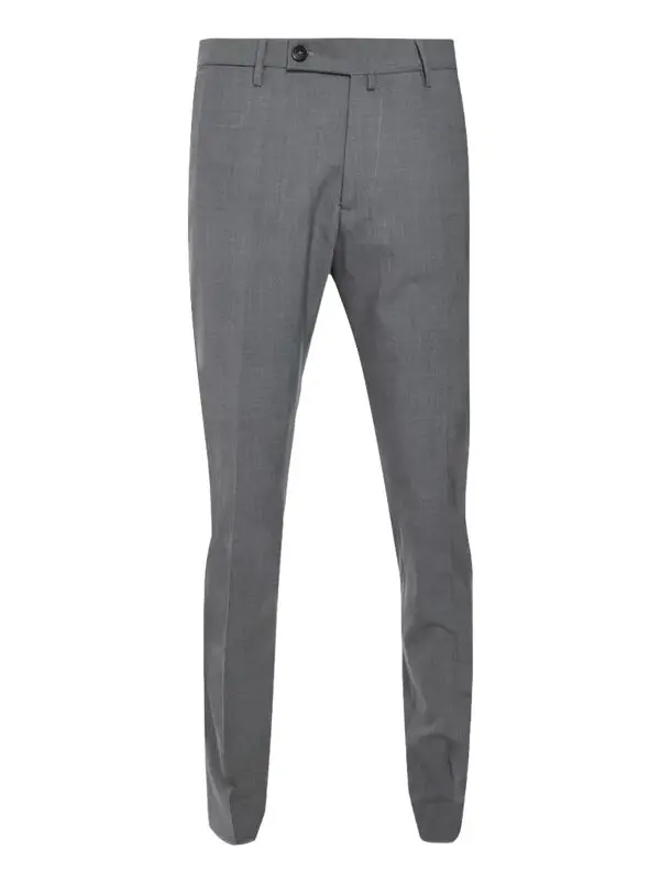 LUIGI BORRELLI Tailored Trousers - Grey