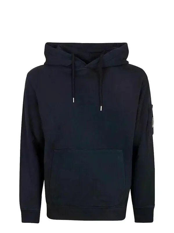 C.P. COMPANY Pouch-pocket Hoodie - Black