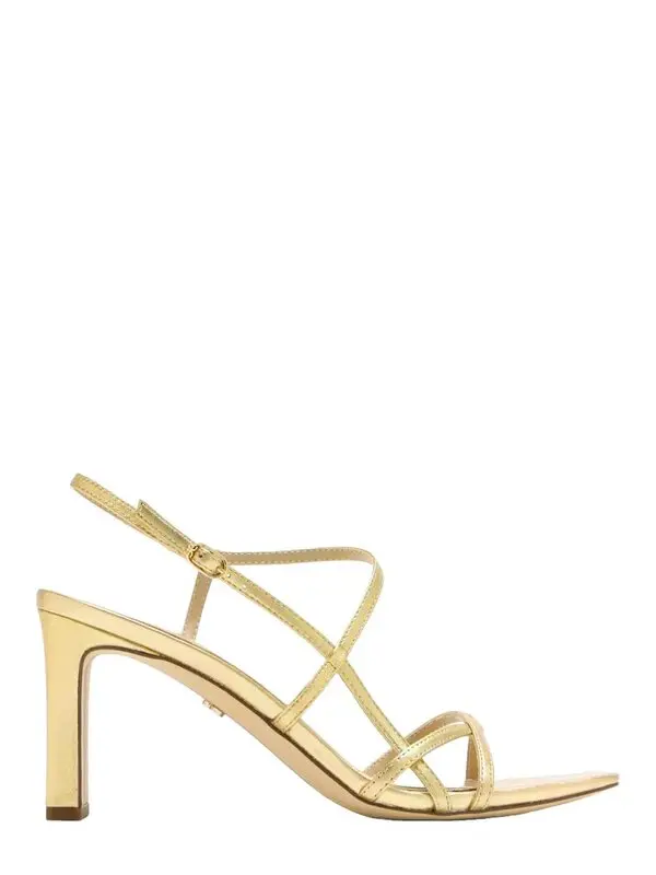 Sam Edelman Elissa Leather Sandals - Gold