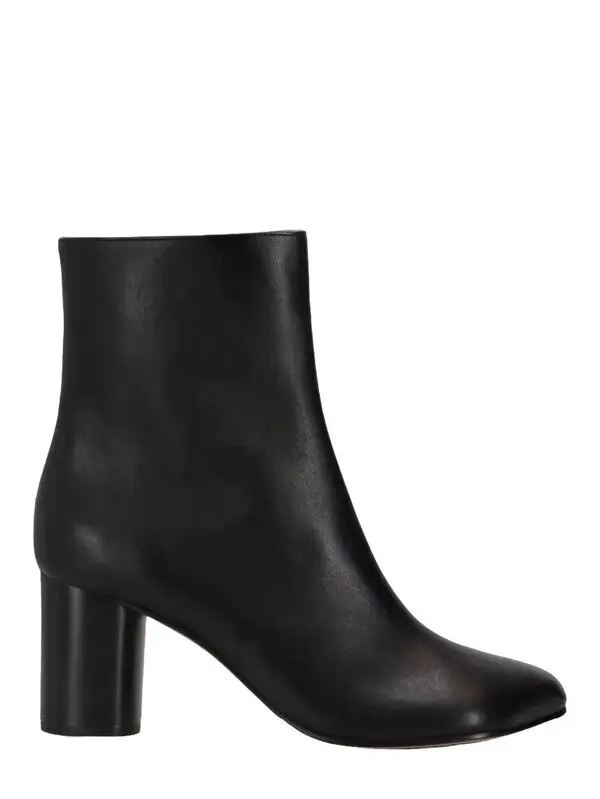 NICCOLO PASQUALETTI Obliqua Leather Ankle Boots - Black