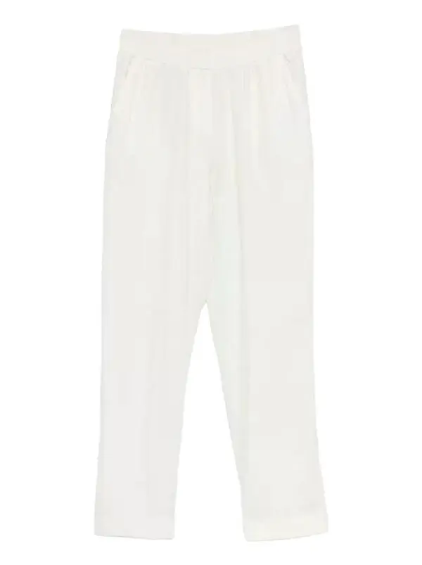 ROSSO 35 Elasticated Trousers - White