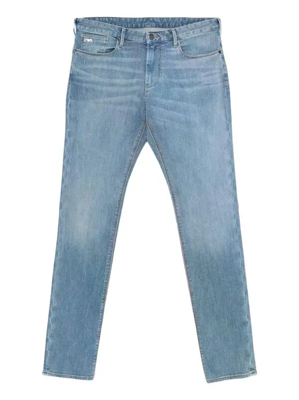 Emporio Armani Jeans With Belt Loops - Blue