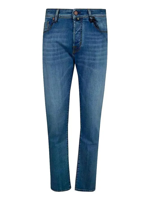 Jacob Cohen Back-patch Jeans - Blue