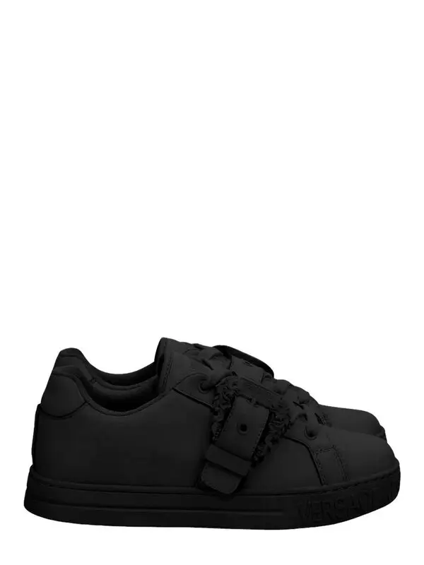 Versace Fondo Court Sneakers - Black