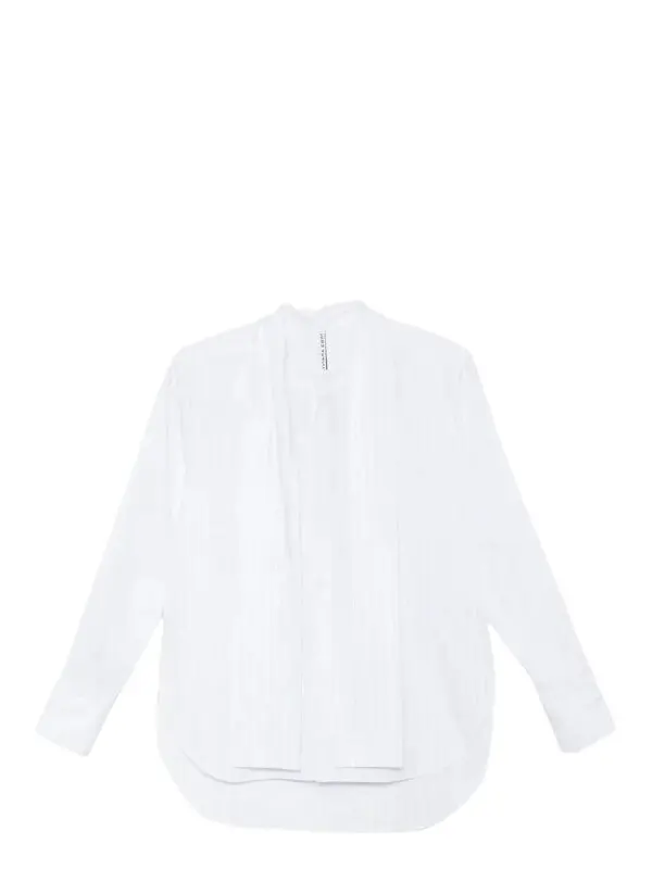 Liviana Conti Striped Shirt - White