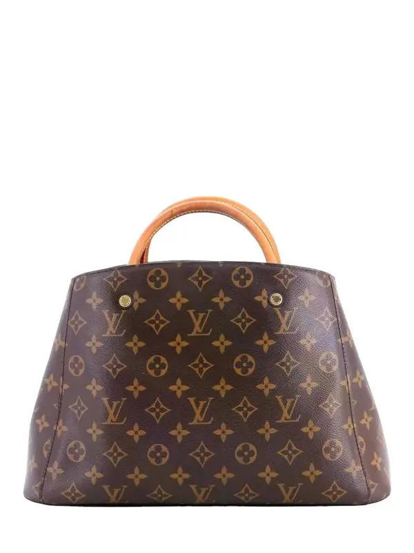 LOUIS VUITTON Montaigne Handbag Monogram Canvas Mm - Brown
