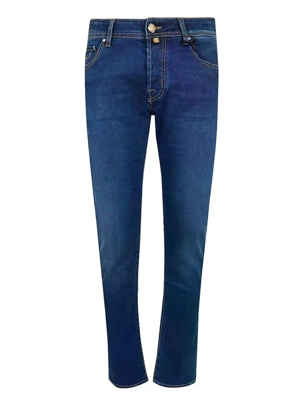 Jacob Cohen Nick Slim Five-pocket Jeans - Blue