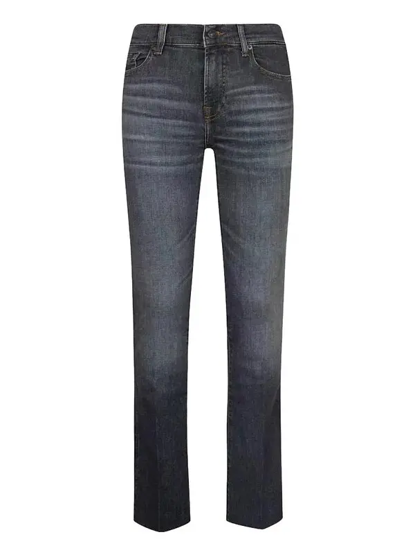 7 For All Mankind Bootcut Tailorless Jeans - Grey