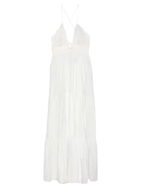 Ba&sh Tiered Dress - White