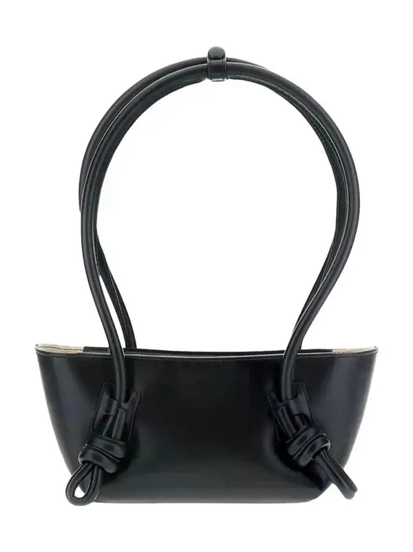 Hereu Knot-detail Shoulder Bag - Black