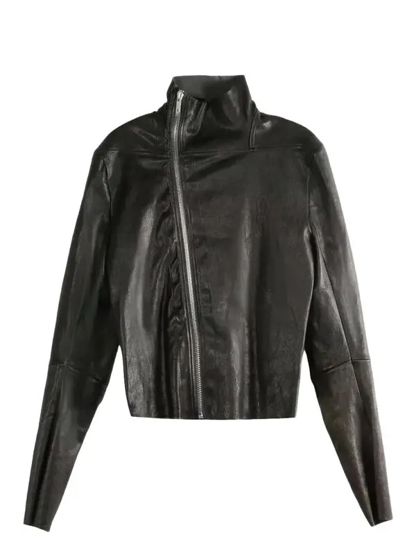 Rick Owens Gary Leather Jacket - Black