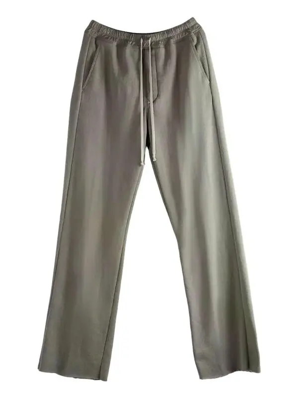 Rick Owens Dietrich Drawstring-waist Track Pants - Grey