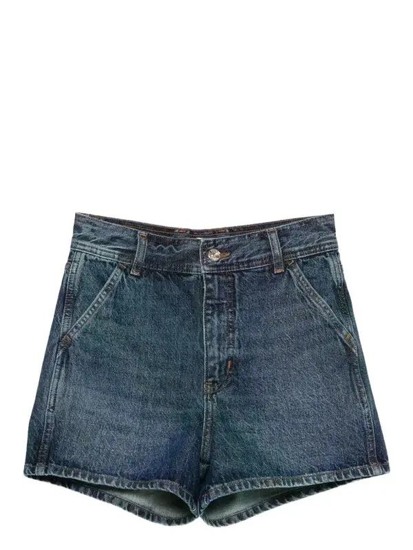 FRAME Dockside Denim Shorts - Blue