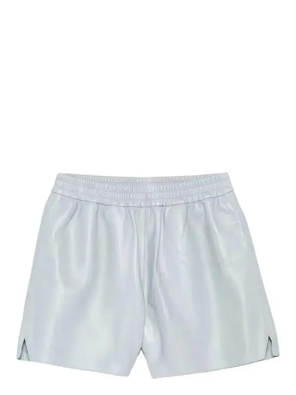 ARMA Fyona Lambskin Shorts - Blue