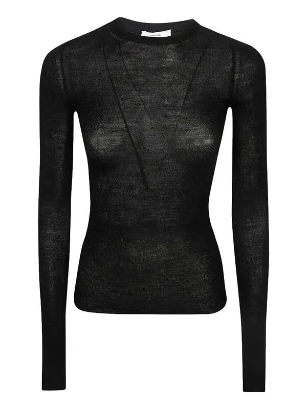 HAIKURE Joan Long-sleeved Top - Black