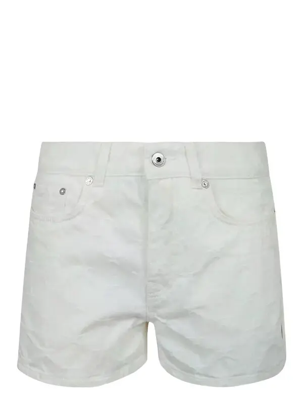 Off-White Star Jacq Doll Denim Shorts - White