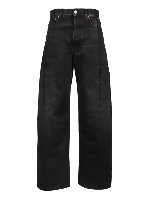 Vetements Seam-detail Jeans - Black