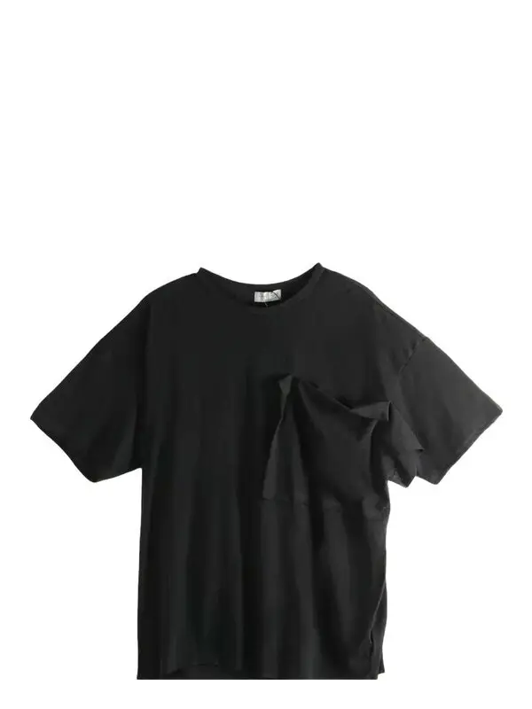 Yohji Yamamoto Patch-pocket T-shirt - Black