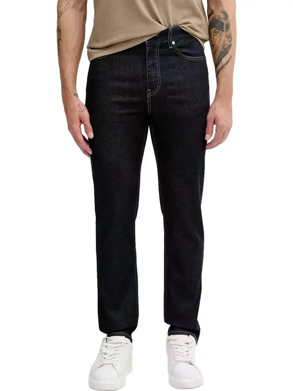 BOSS H-ogden Straight-leg Jeans - Blue
