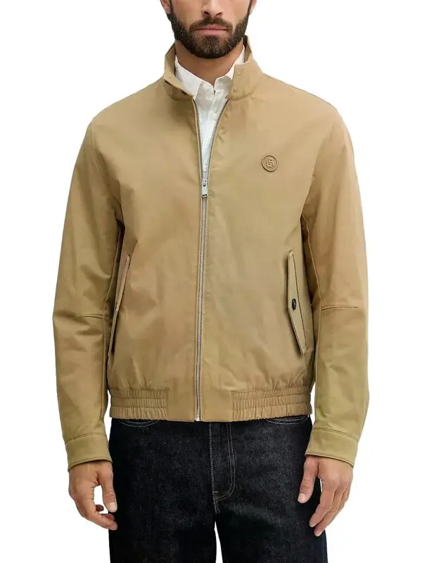 BOSS H-coiner Zip-up Jacket - Neutrals