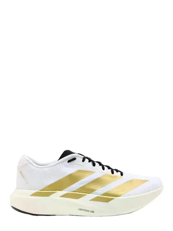 Adidas Three-stripe Sneakers - White