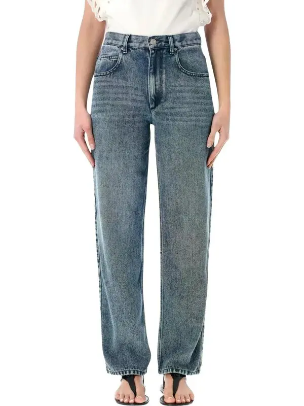Isabel Marant Jenny Denim Trousers - Blue