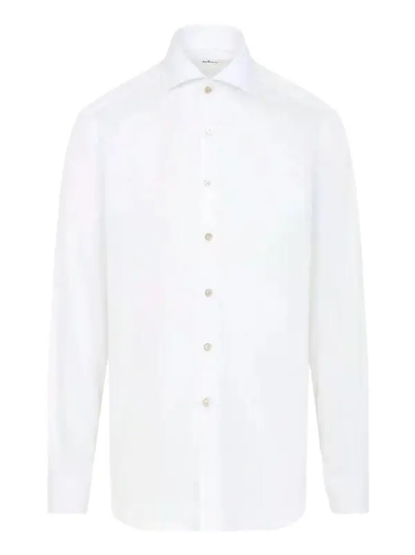 Kiton Cotton Shirt - White