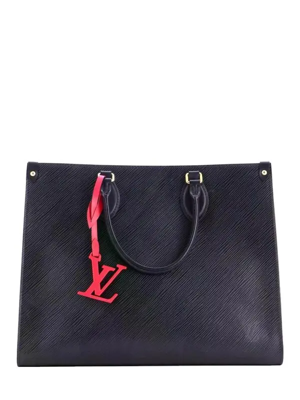 LOUIS VUITTON Onthego Mm Tote Bag Epi Leather - Black