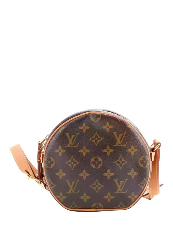LOUIS VUITTON Boite Chapeau Souple Bag Monogram Canvas Pm - Brown