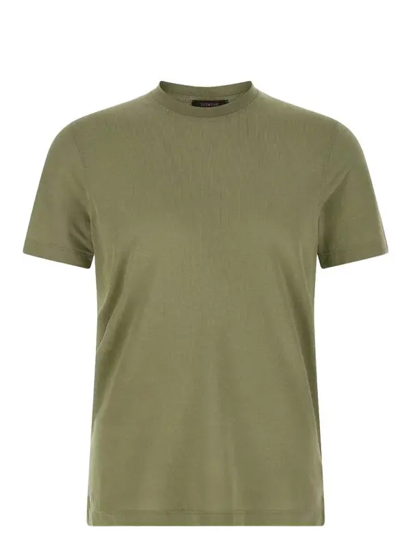ZANONE Crew-neck Short-sleeve T-shirt - Green