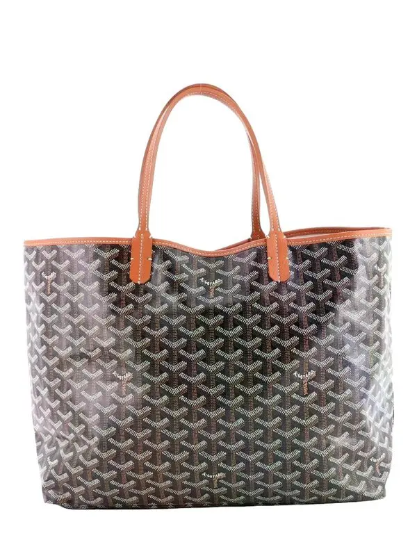 Goyard Saint Louis Coated Canvas Pm Tote Bag - Brown