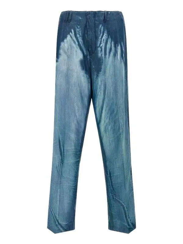 DIESEL Bleached Jeans - Blue