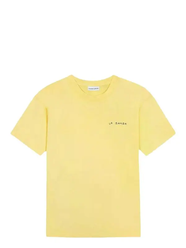 Maison Labiche La Bamba Crew-neck T-shirt - Yellow