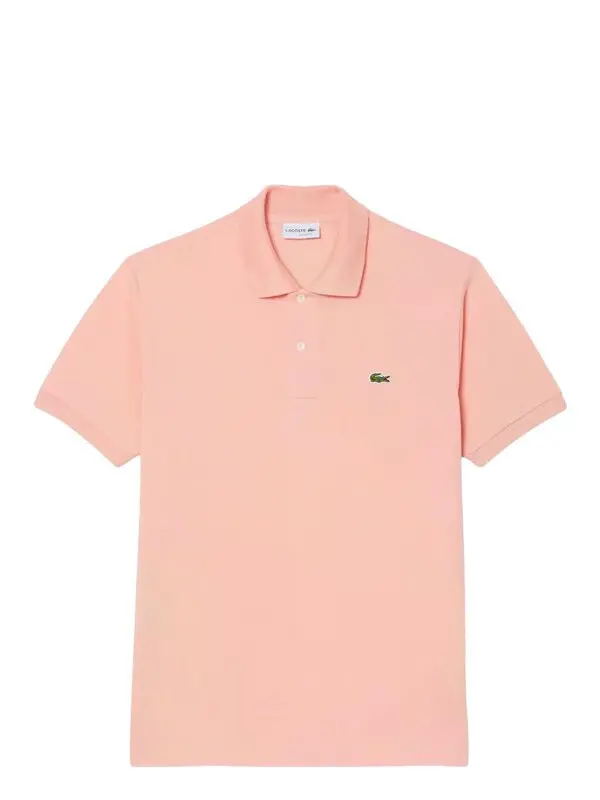 Lacoste Cotton Polo Shirt - Pink