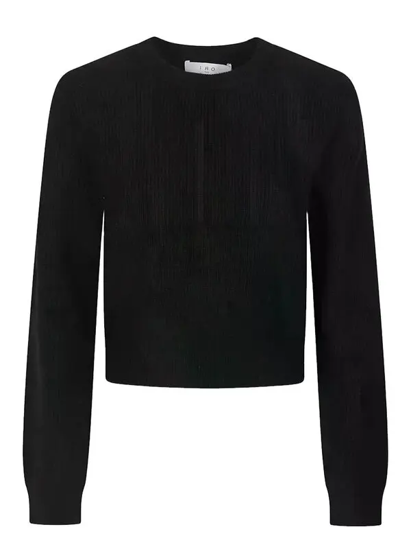 IRO PARIS Ribbed Sweater - Black