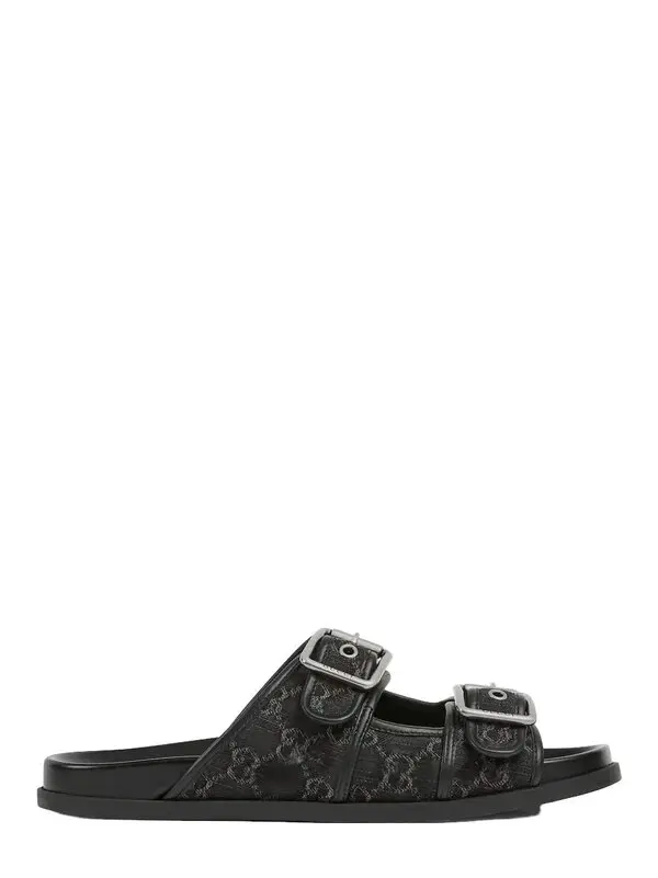 Gucci Buckle-strap Sandals - Black